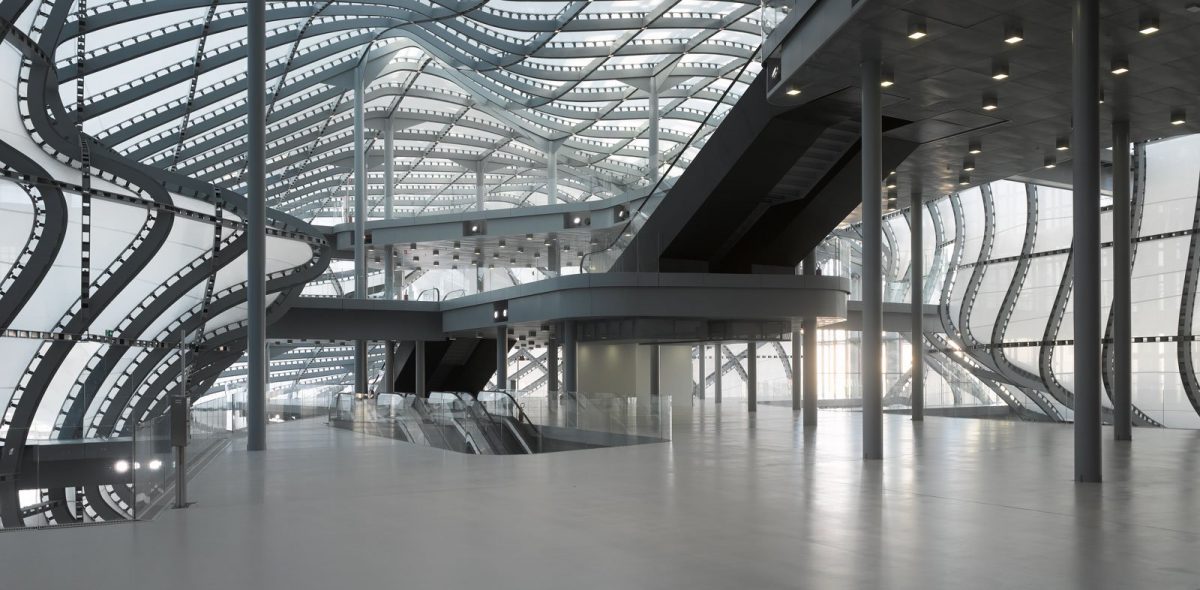 Nesite raised floors in the Congress Centre "La Nuvola" in Rome