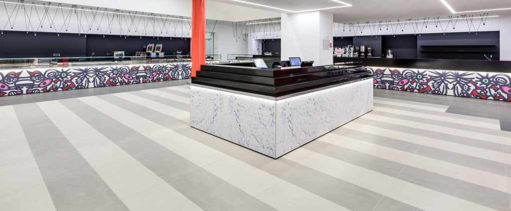 Raised floor with HPL Laminate - Nesite